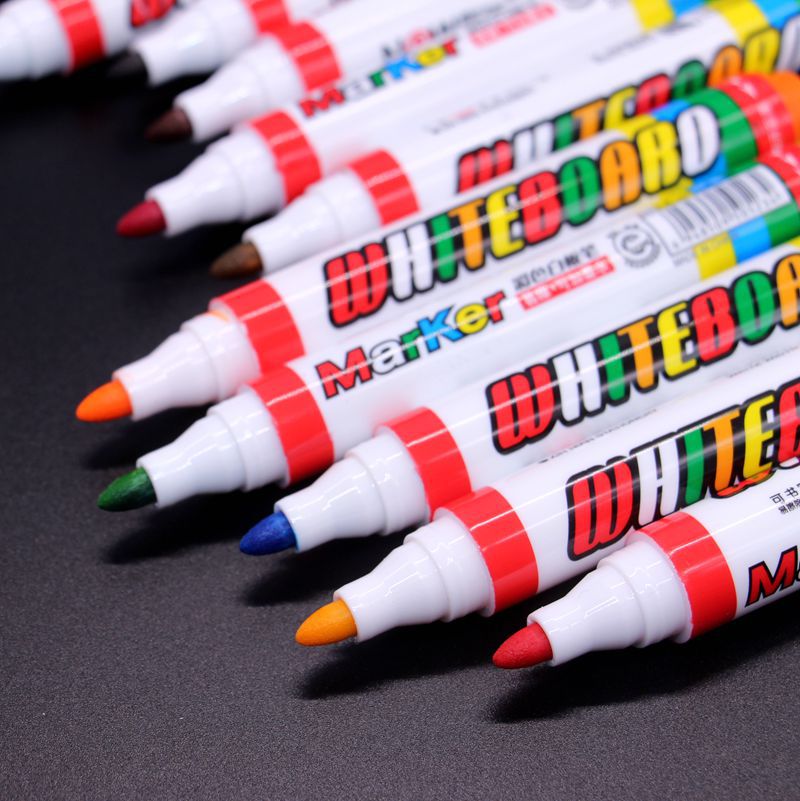 12 Colors/pack Refillable Whiteboard marker Dry an... – Grandado