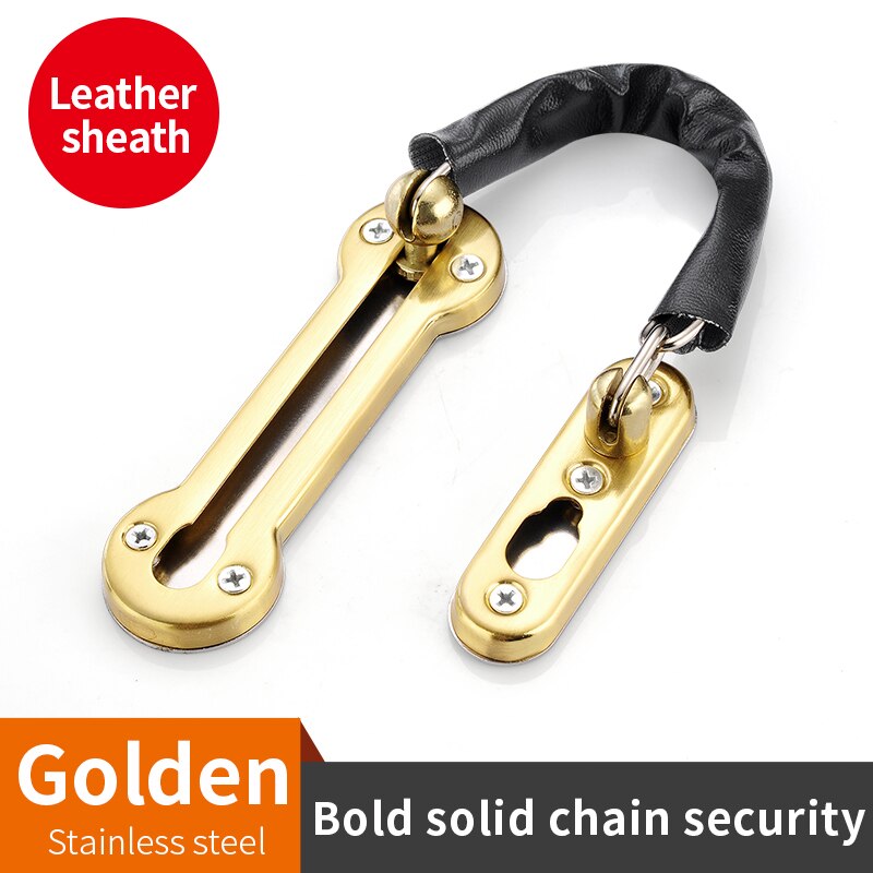 WV Anti-theft Stainless Steel Hotel Door Chain Lat... – Grandado