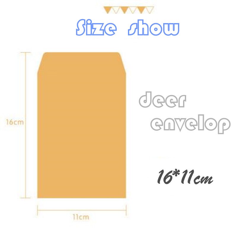 10Pcs/lot Cute Retro Kraft Paper Envelopes Lovely ... – Vicedeal