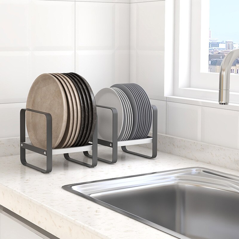 Kitchen Cabinet Storage Shelves Plates Dishes Chop... – Grandado