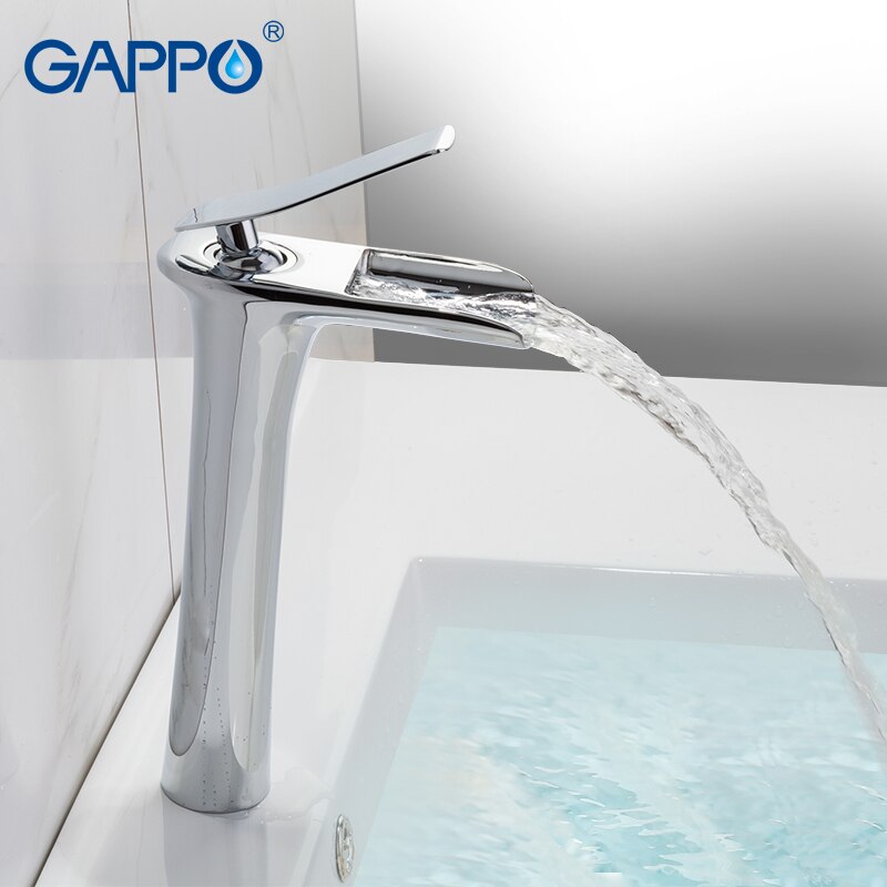 GAPPO Wastafelkranen Waterval Wastafel Kraan Wasta... – Grandado