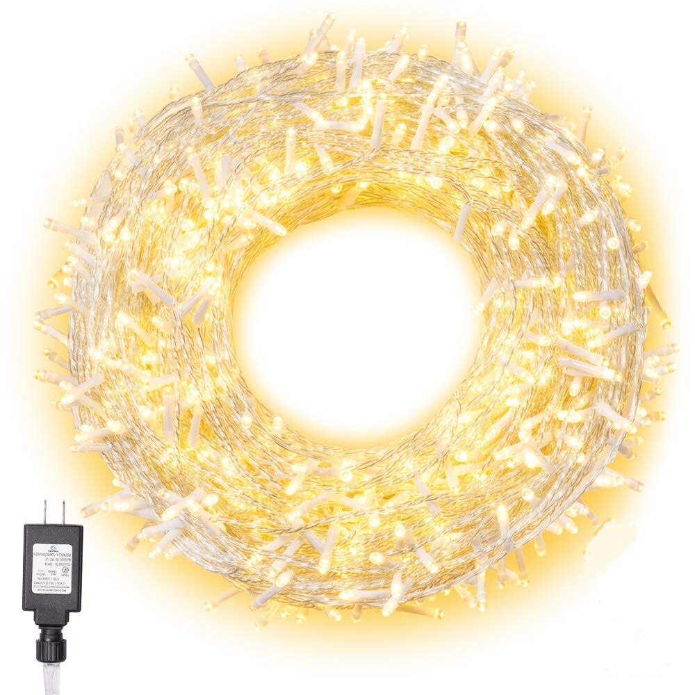 Utendørs jul led string lys 100 led 10m ac 110v 22... – Vicedeal