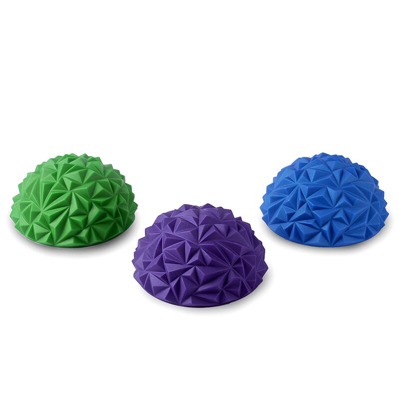 Inflatable Half Sphere Yoga Balls PVC Massage Fitb... – Grandado