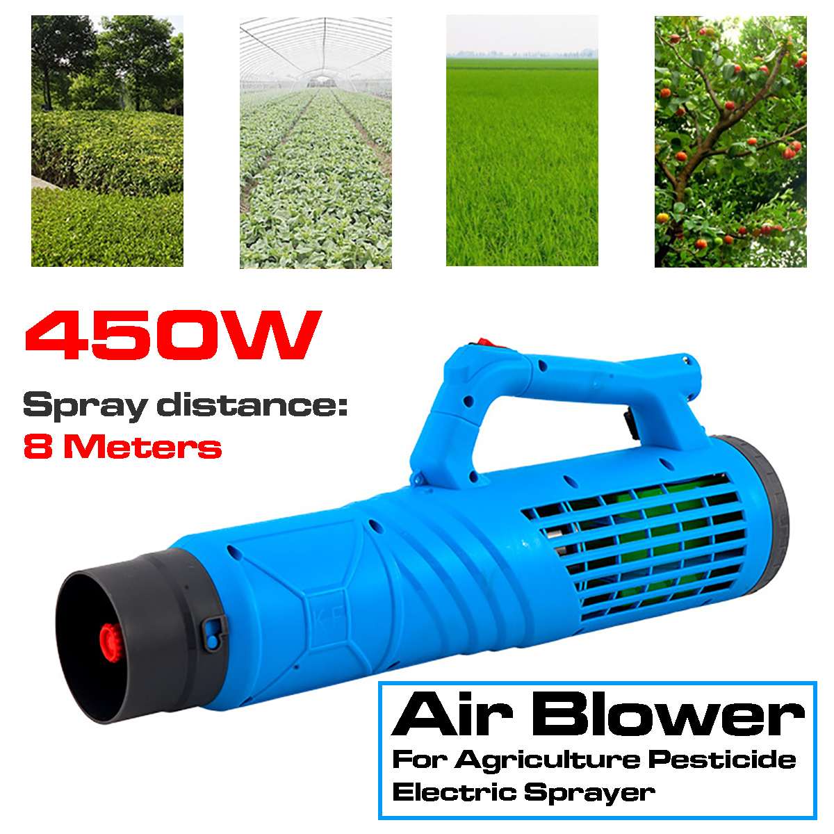 450W Elektrische Sproeier Blower Air Blower Mist S... – Grandado