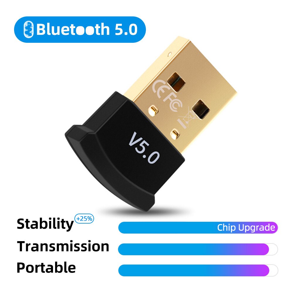USB Blu-Teeth Adapter BT5.0 USB Wireless Computer ... – Vicedeal