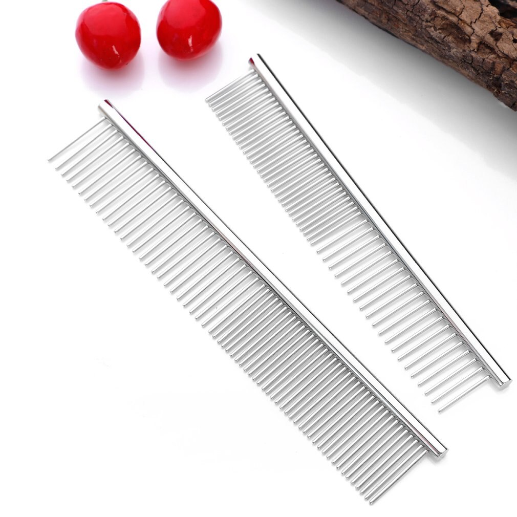 Portable Stainless Steel Pet Grooming Comb Sheddin... – Grandado