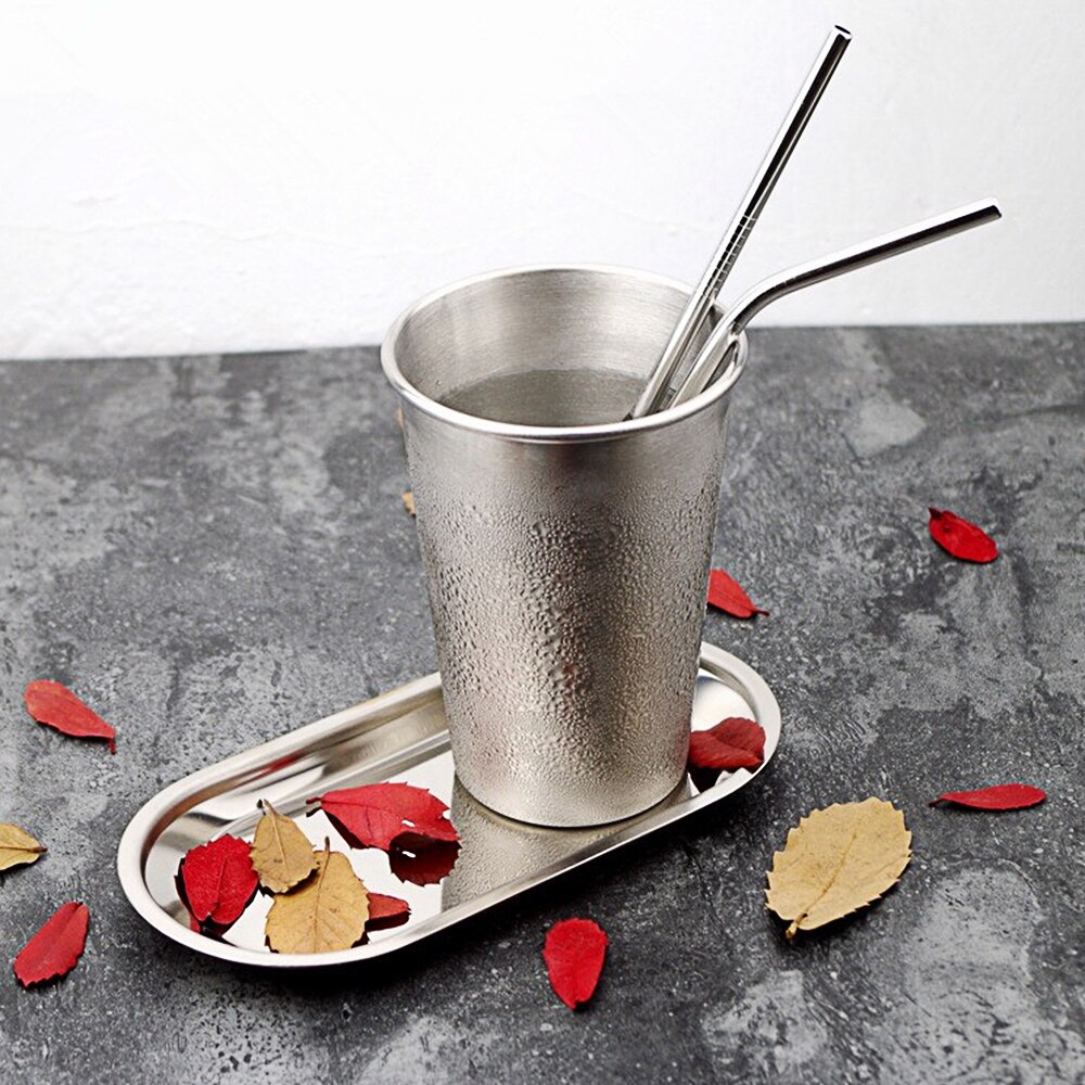 2/4/8Pcs Herbruikbare Rietje 304 Rvs Metalen Stro ... – Vicedeal