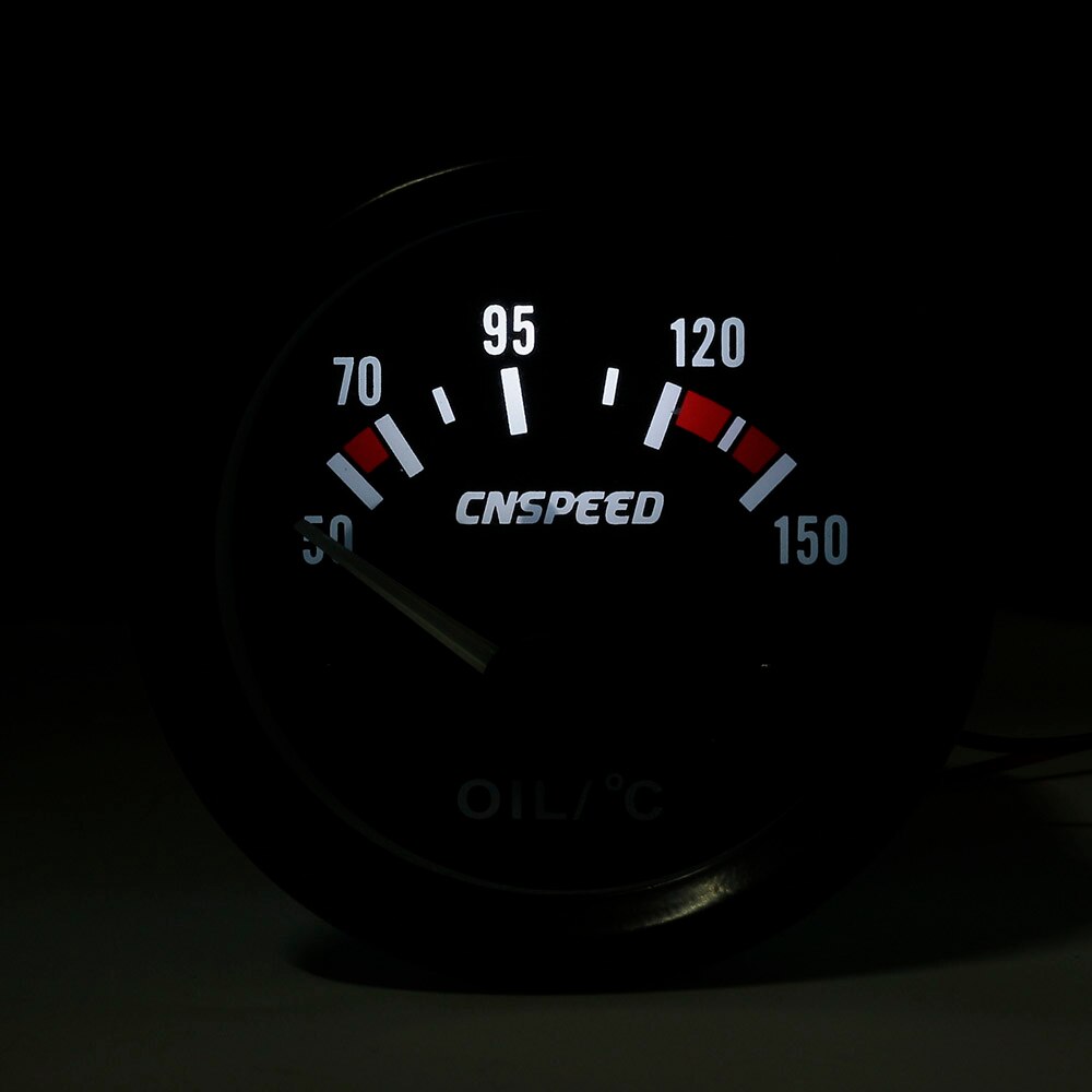 CNSPEED Universele 52mm 12V Auto Auto Olie Temp Ga... – Grandado
