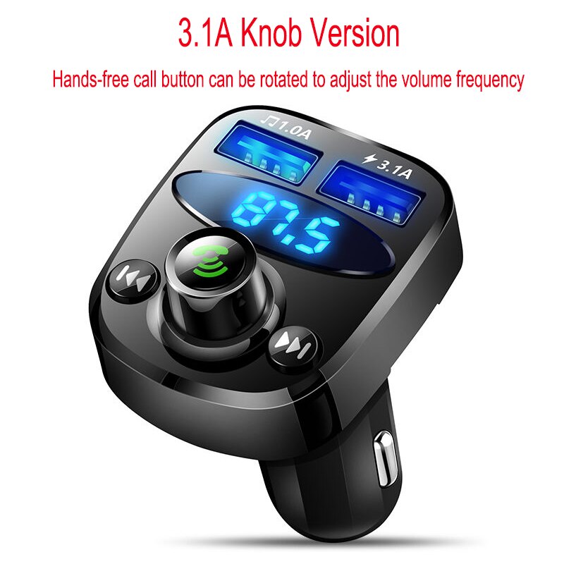 Transmetteur modulateur FM Bluetooth 5.0 mains lib... – Grandado