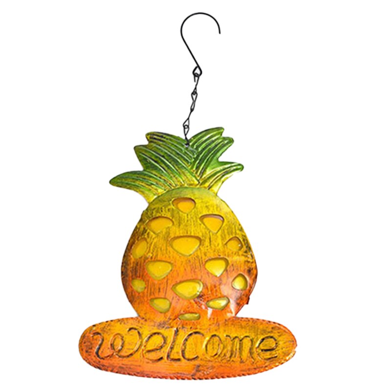 Pineapple Wind Chimes Retro Welcome Sign Decor Fro... – Vicedeal