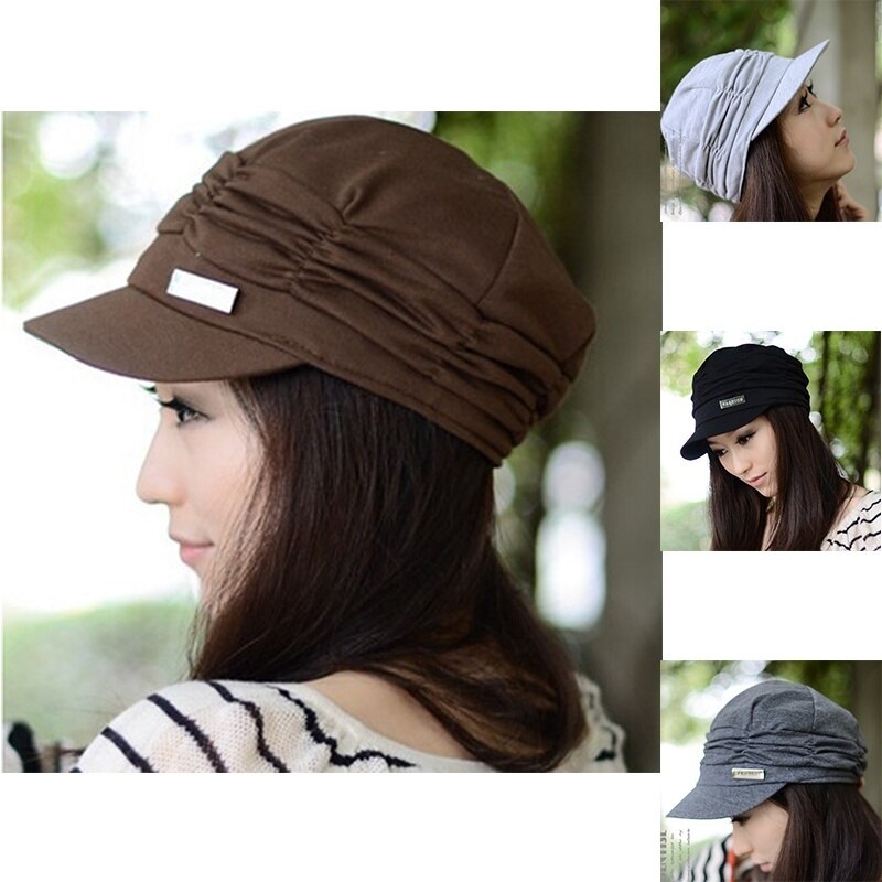 Women Fold Hat Style Autumn Spring Weaving Cotton ... – Vicedeal