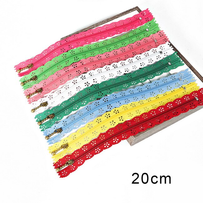 10 stk 20cm 25cm 35cm tilfældige farve lynlåse blo... – Grandado