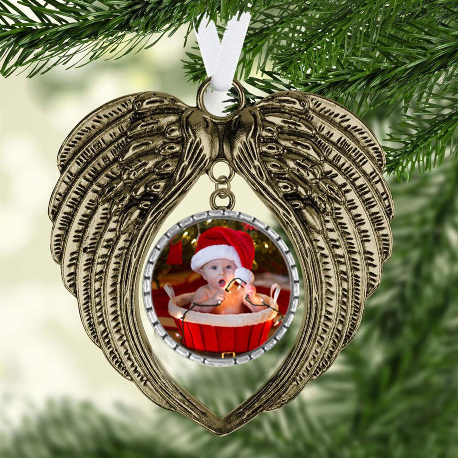 Angel Assistant Heart-Shaped Tag Christmas Tree Ta... – Vicedeal