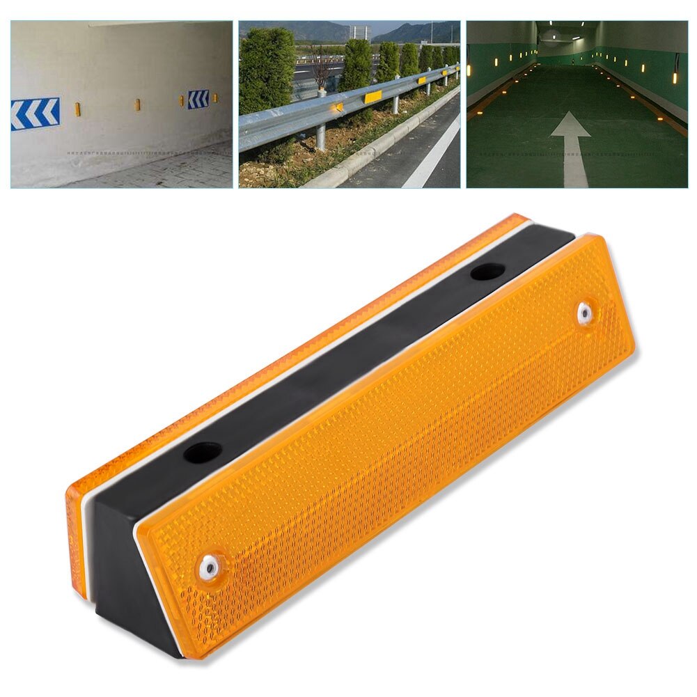 Rectangle Reflective Sign Marker Caution Road Road... – Grandado