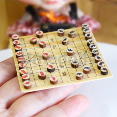 1 Set 1/6 Scale Dollhouse Miniature Go Chess Blyth... – Grandado