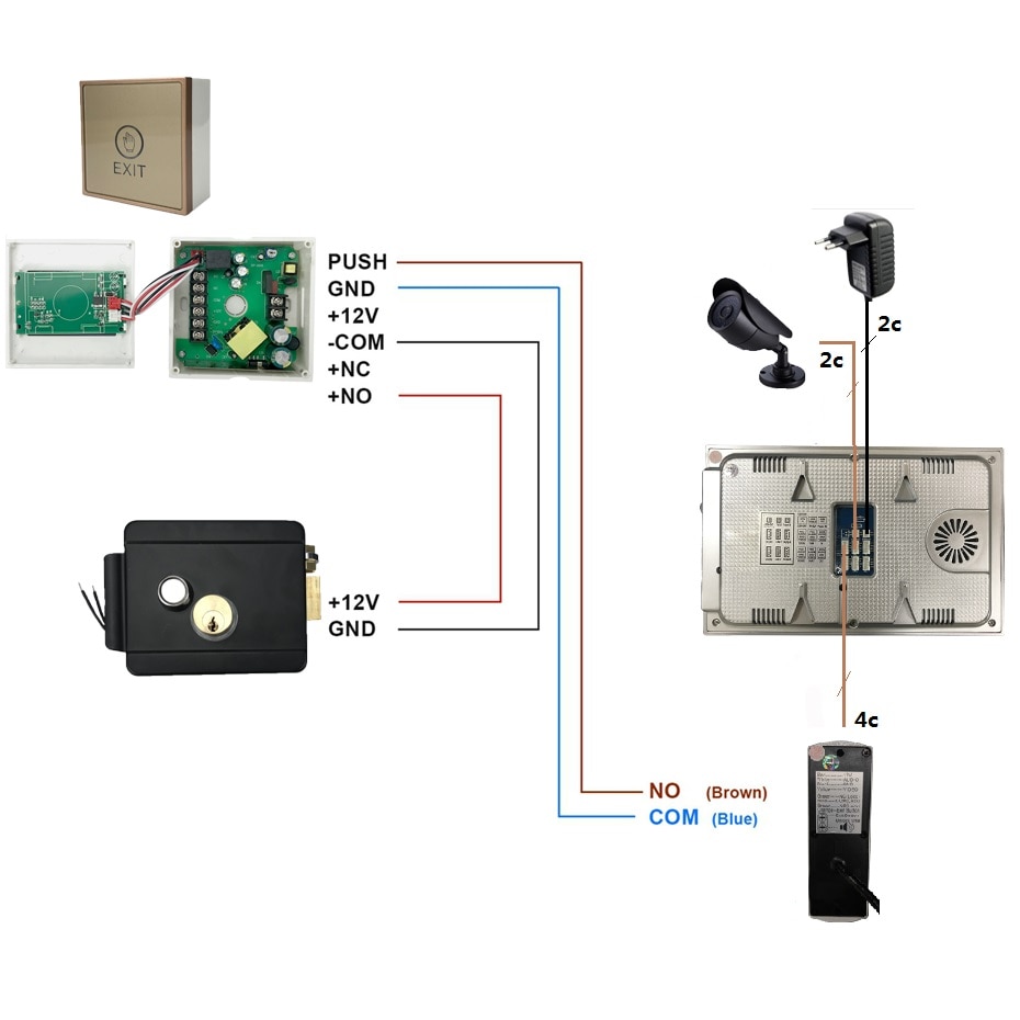 YSECU Home Security Factory Warehouse Gate Door El... – Grandado