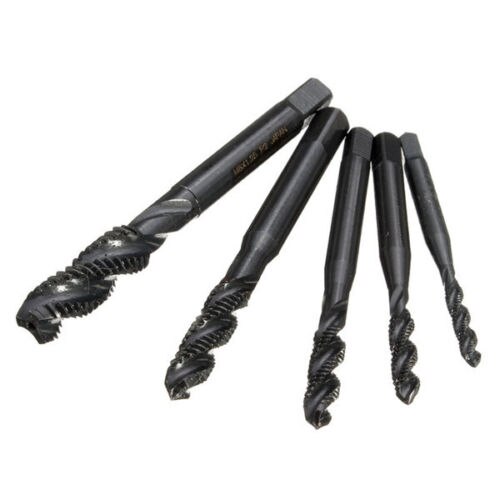 5pcs M3 to M8 Nitride Screw Tap Metric Spiral Hand... – Grandado