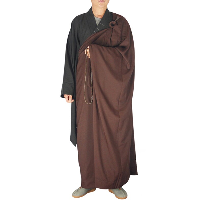 Unisex Buddhist monk robe Zen Meditation monk robe... – Grandado