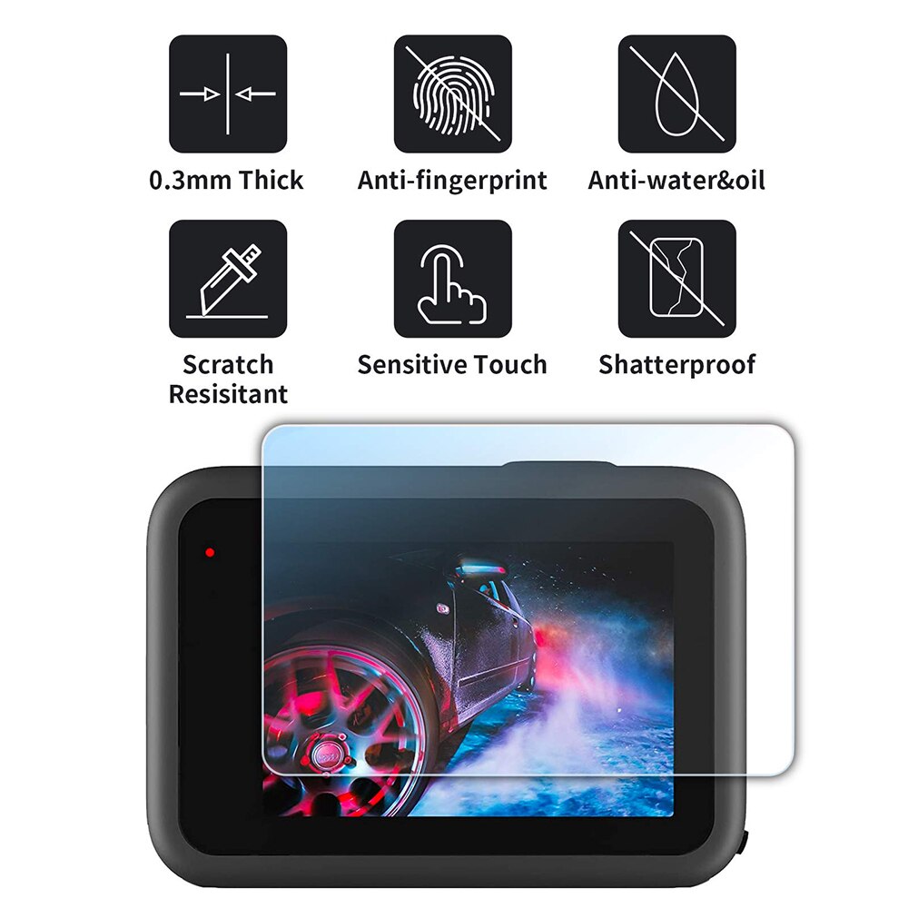 Go Pro Hero 9 Gehard Glas Screen Film Protector Vo... – Grandado