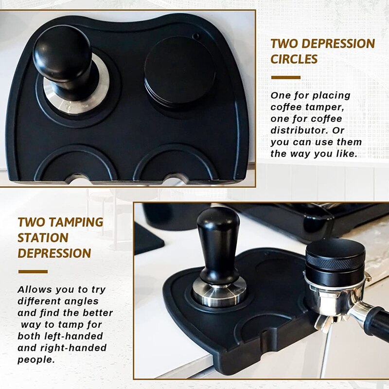 Espresso Tamper Pad Coffee Tamper Pad Silicone Cor... – Grandado
