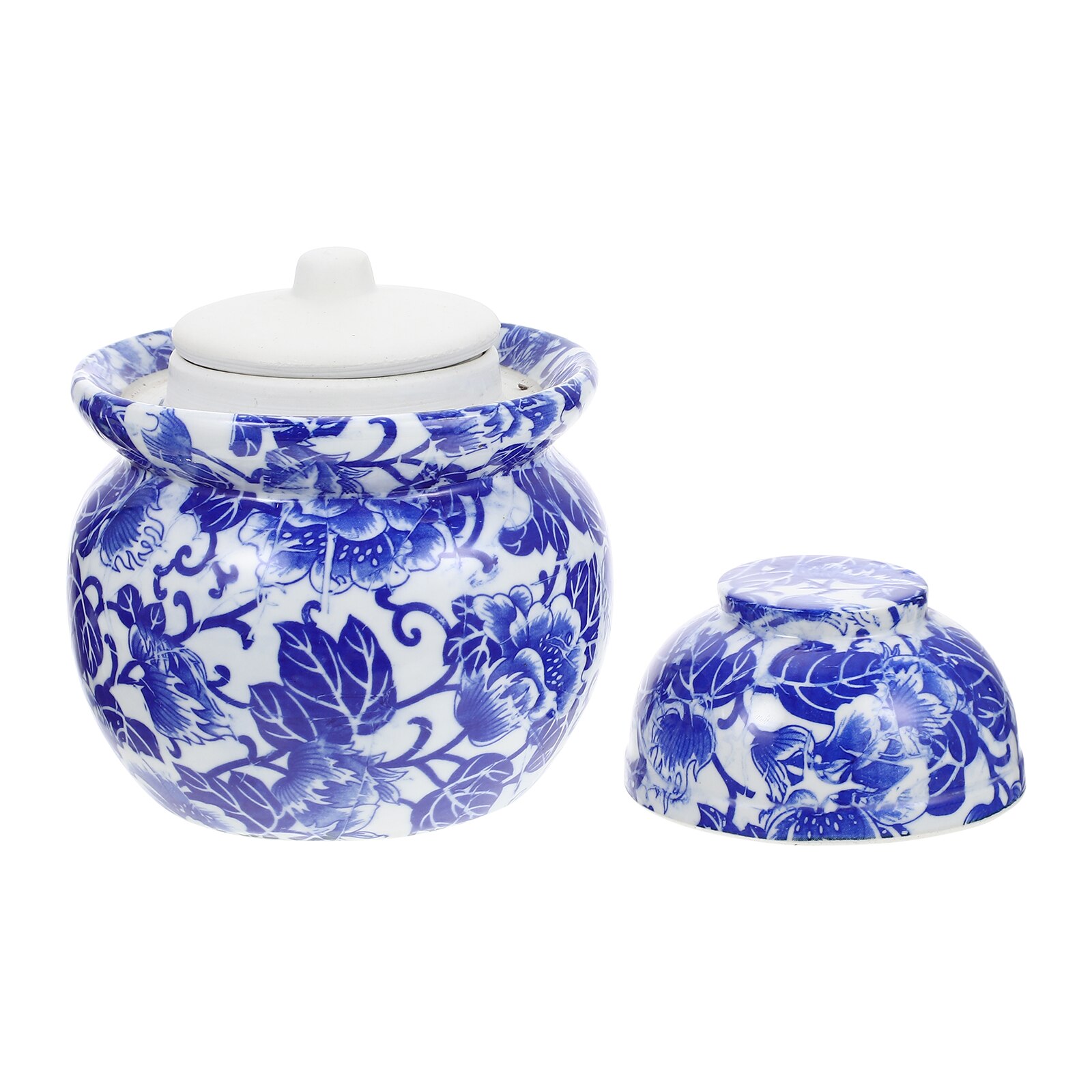 Ceramic Pickles Jar Food Storage Container Leak Pr... – Vicedeal