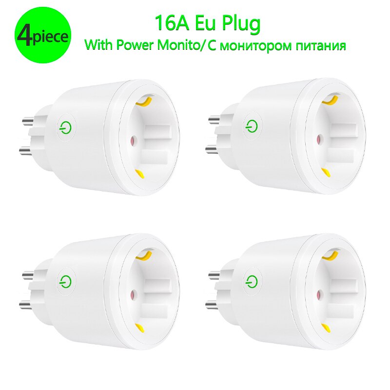 Smart Plug 16A Wifi Smart Socket Tuya Smart Life A... – Vicedeal