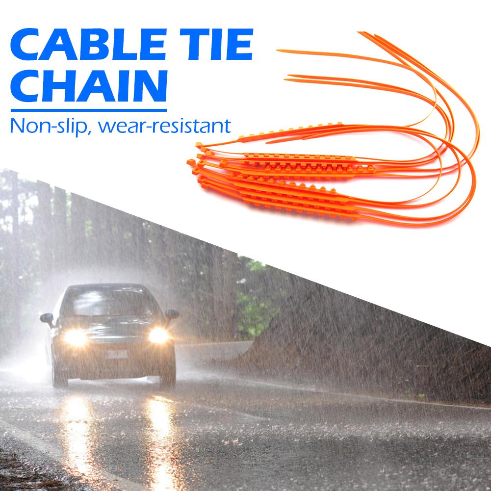 10pcs/lot Plastic Snow Tire Chains Universal Car S... – Grandado