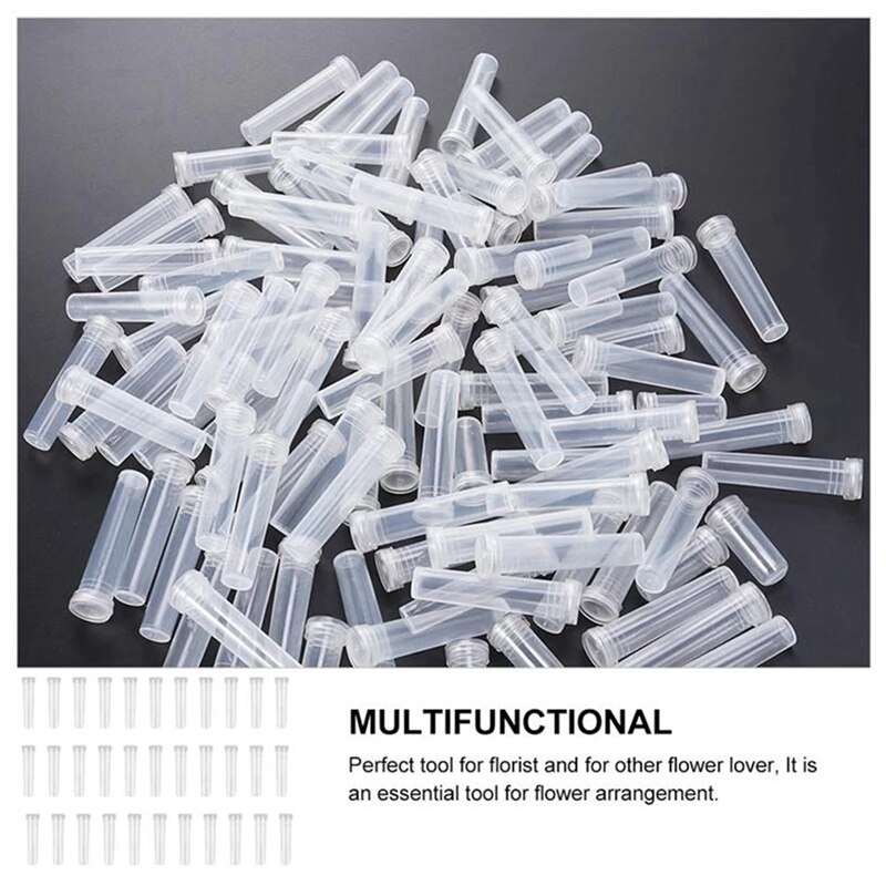 100Pcs Plastic Culture Tubes Durable Flower Growin... – Vicedeal