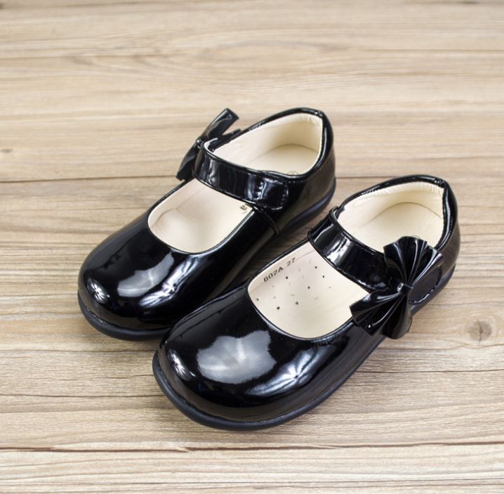 Girls Students Shoes Children Patent Leather Unifo... – Grandado