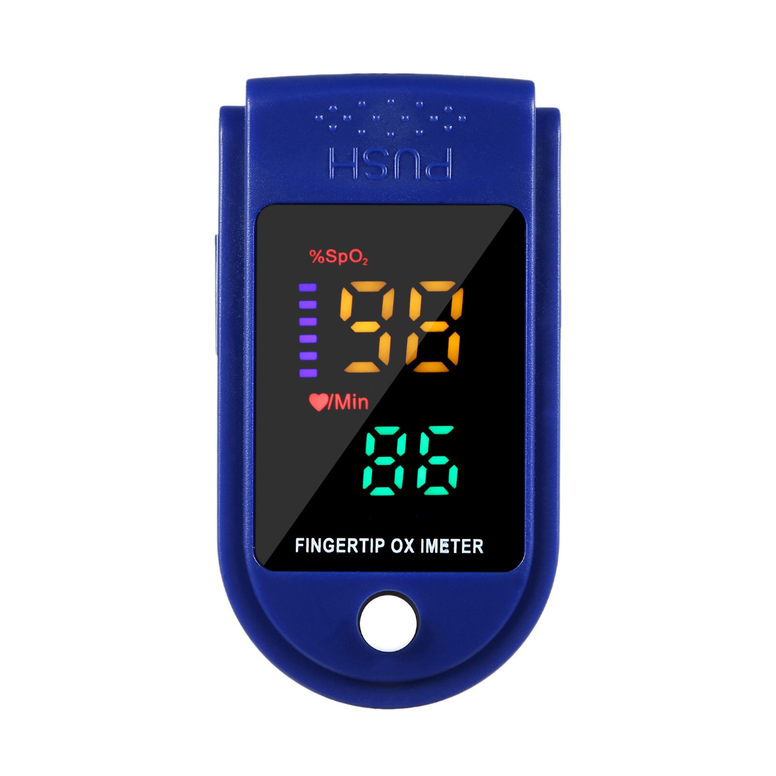 Fingertip Pulse Oximeter Blood Oxygen Saturation S... – Grandado