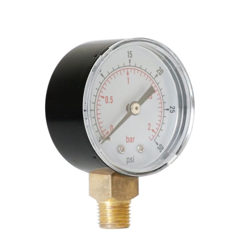 Manometer 52Mm Dial 1/8 \ "Bspt Verticale 0/15,30,... – Vicedeal