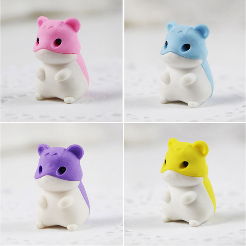 1X cute Cartoon eraser mini mouse modelling eraser... – Grandado