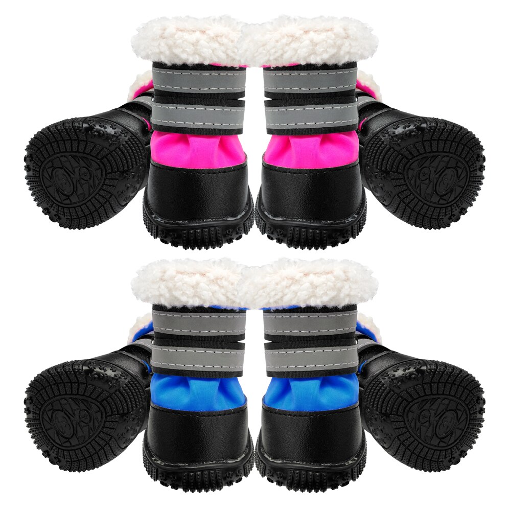 Dog Shoes Bulldog Winter Large Dog Boots Cotton No... – Grandado