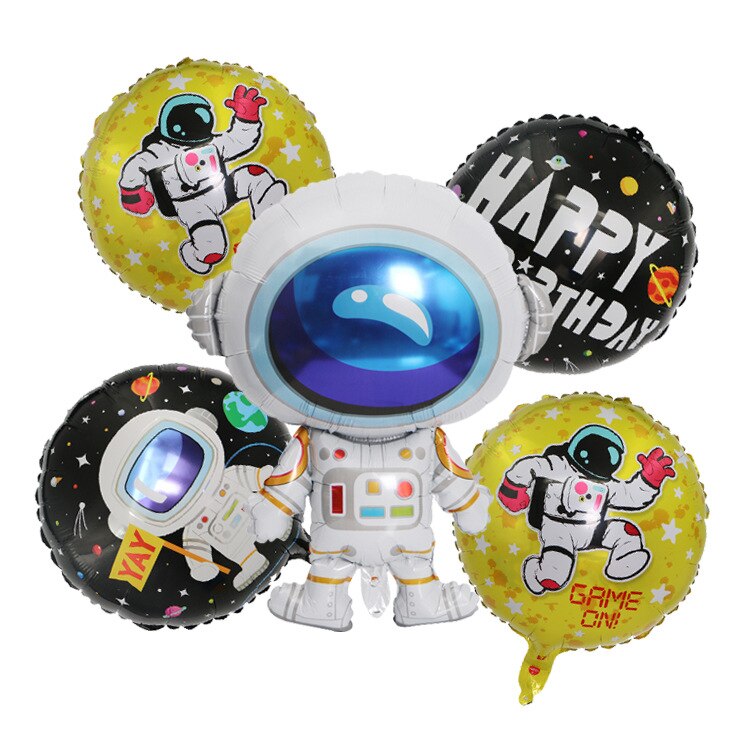 Spaceman Themed Inflatable Toy Balloon Party Cute ... – Grandado