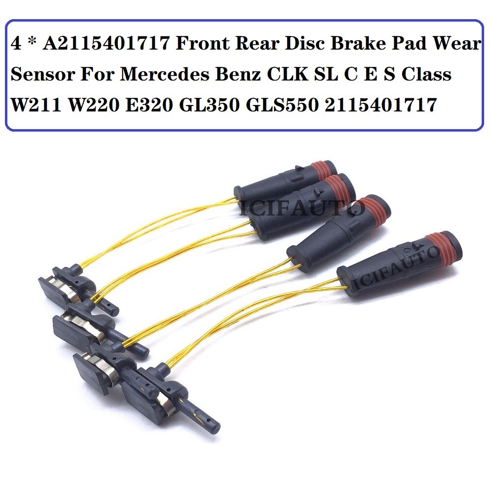 A2115401717 Voor Achter Disc Remblokslijtage Senso... – Grandado