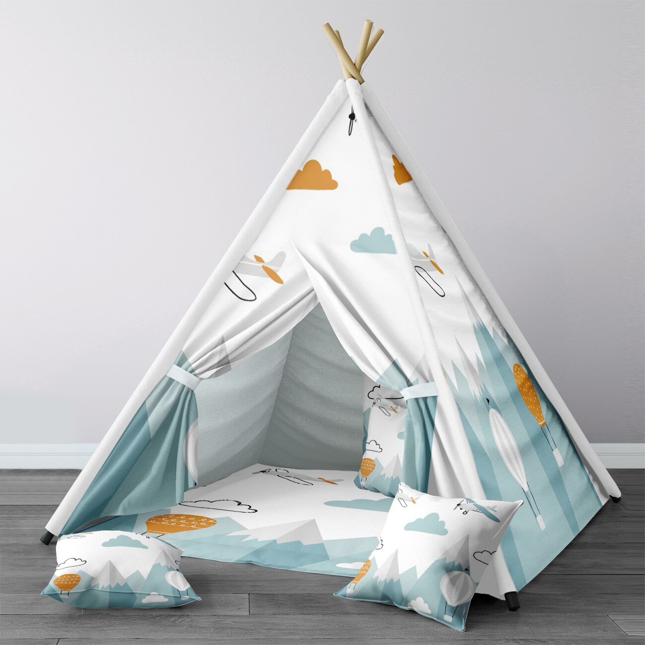 Play Tent for Kids Wigwam Portable Indoor Playgrou... – Vicedeal