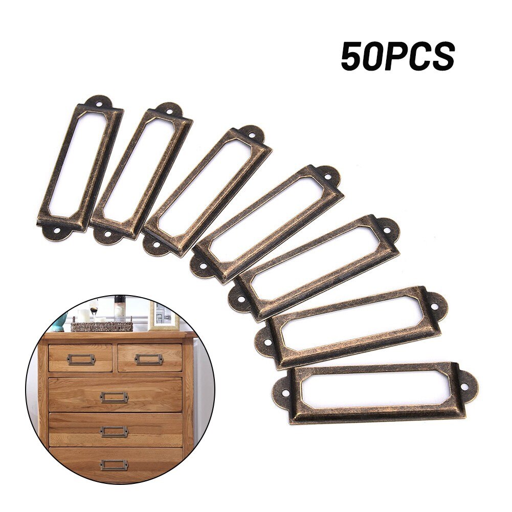 Decoration Frame Label Drawer Label Frame Decor 50... – Grandado