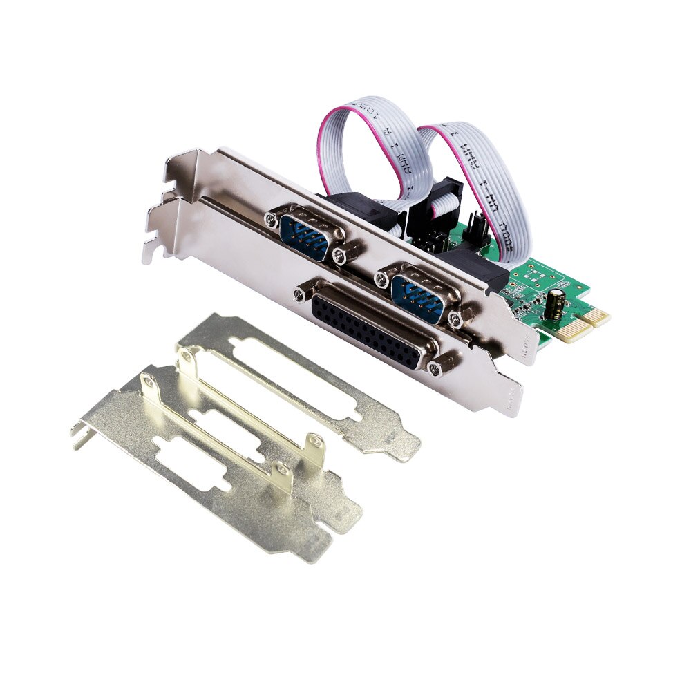 IOCREST Asix 99100 Combo 2-Hafen DB-9 Serielle (RS... – Grandado