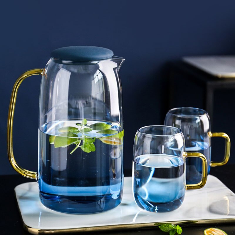 Water Jug Glass Water Pitcher Home Use Kettle Tea ... – Vicedeal
