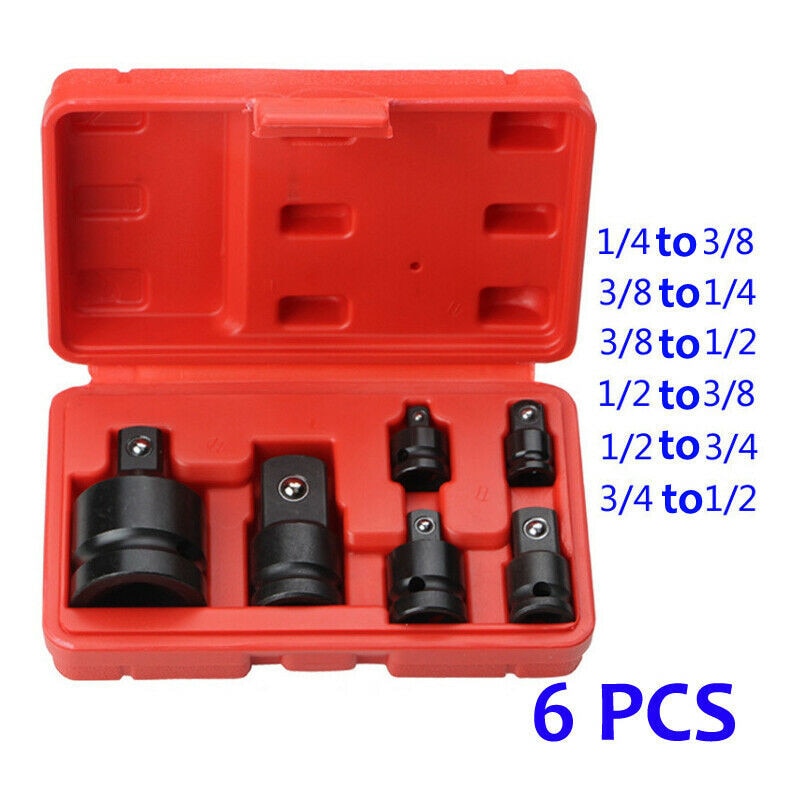 6Pcs Mini Socket Wrench Hand Tool Set 1/4 1/2 3/8 ... – Vicedeal