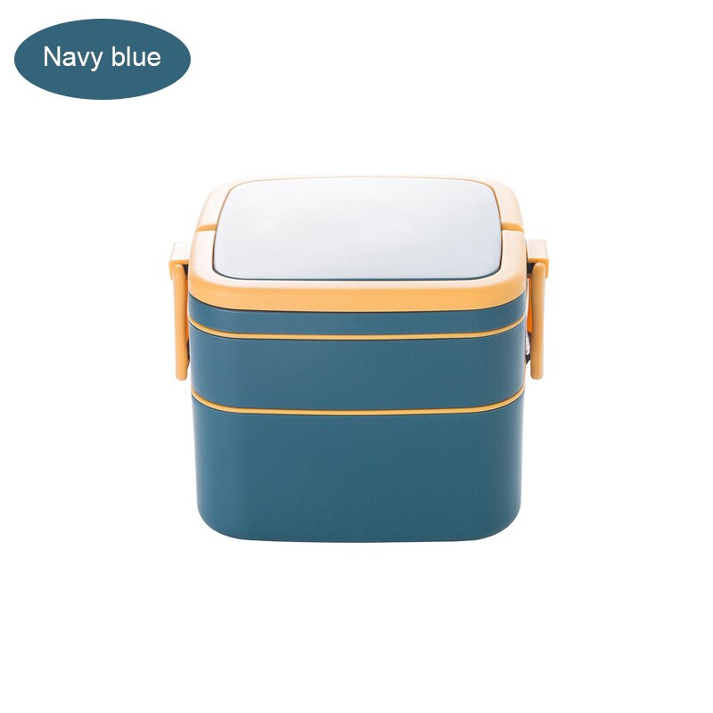 1000ML Portable Insulated Lunch Box 2 Layer Microw... – Vicedeal