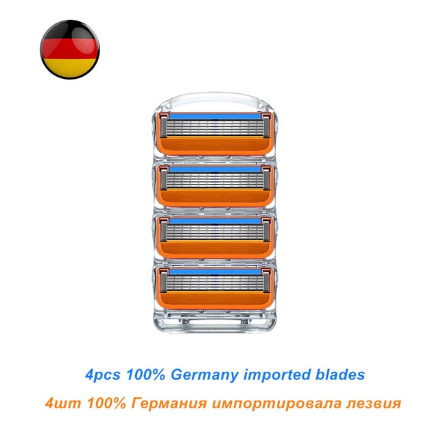 4pcs razor 5-layer blade suitable men's facial Raz... – Vicedeal