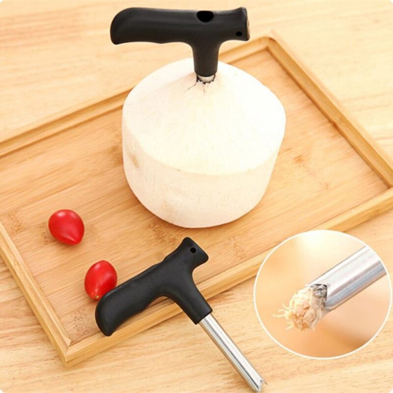 1Pcs Black Coconut Opener Tool Coco Water Punch Ta... – Grandado