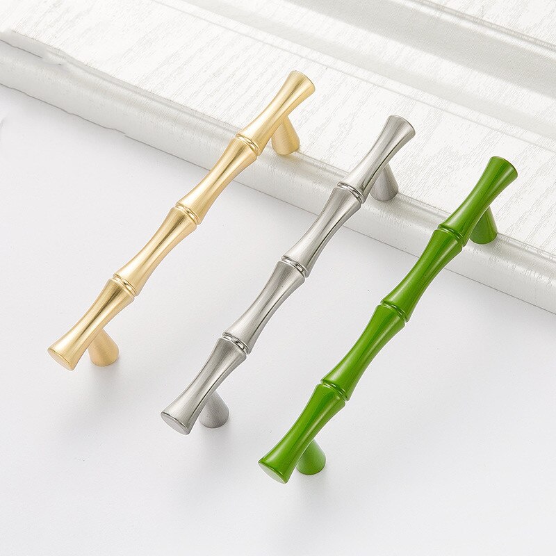 Bamboo Handles Zinc Alloy Cabinet Knobs and Handle... – Vicedeal