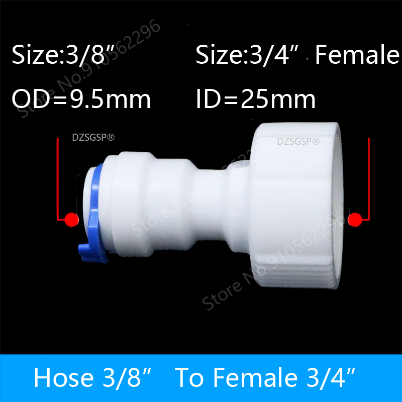 Fit 1/4"3/8" OD Quick Connect Push In to Connect W... – Grandado