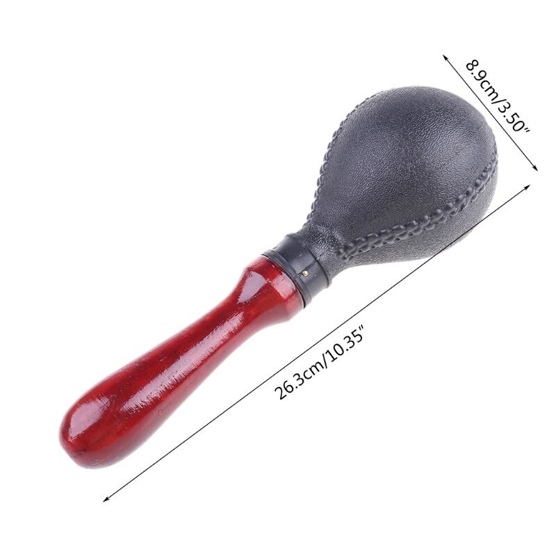 Paar Maracas Schüttler Rasseln Sand Hammer Percuss... – Vicedeal