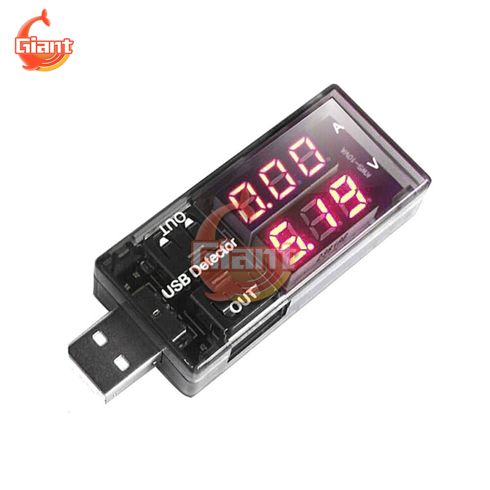 Dual Output USB Current Voltage Meter Tester Charg... – Vicedeal