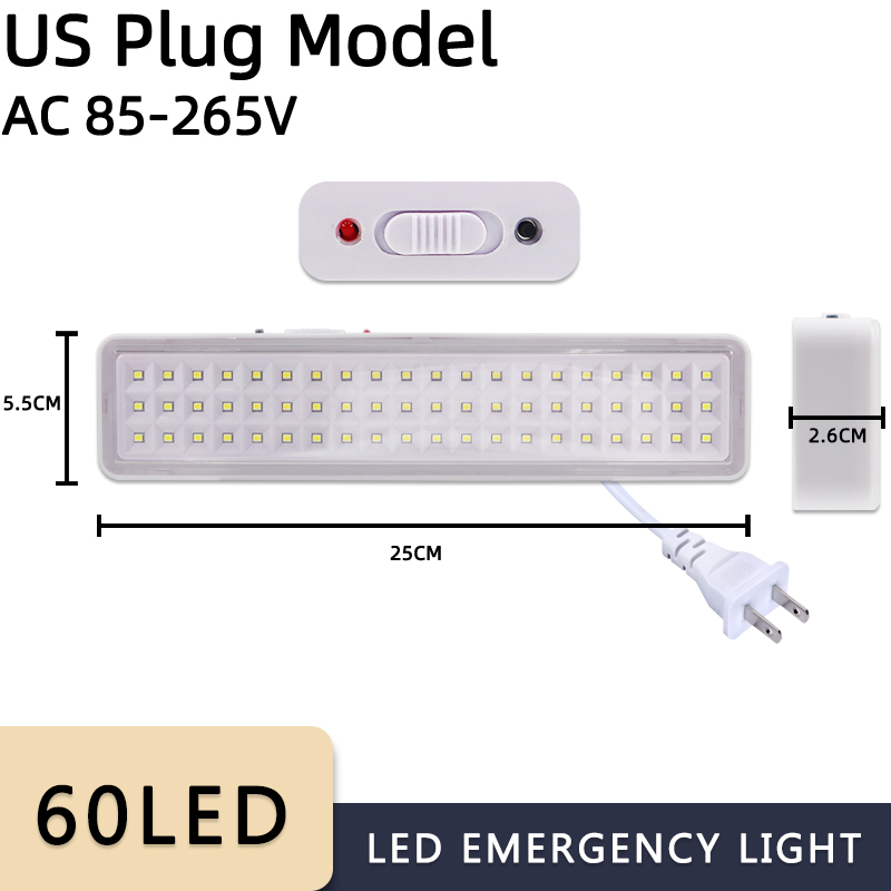 LED Emergency Light Rechargeable Portable Indoor F... – Vicedeal