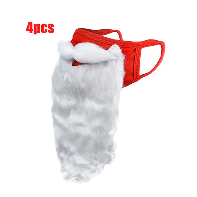 2/3/4 Stuks Kerst Kerstman Maskers Grappige Kerstm... – Vicedeal