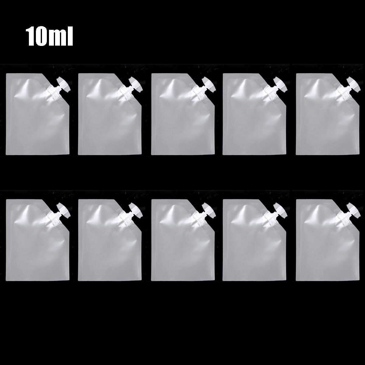 10pcs Clear Reusable Leakproof Refillable Pouches ... – Grandado